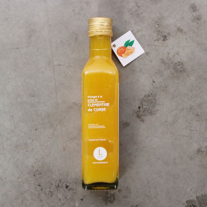 Corsican clementine fruit pulp vinegar - 250ml