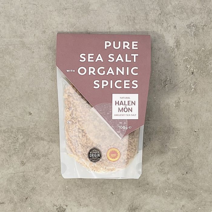 Organic spiced sea salt pdo - 100g