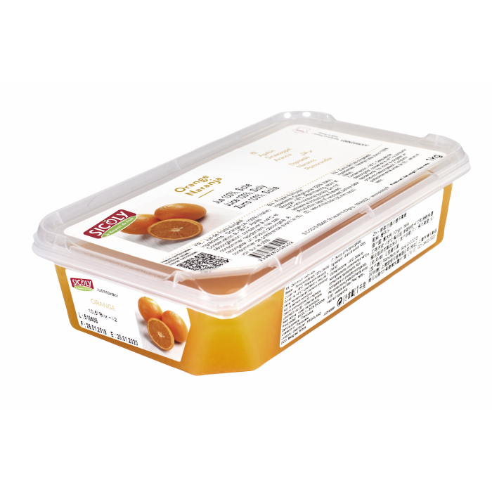 Frozen unsweetened orange Juice from sicily- 1kg - 100% natural, no ...