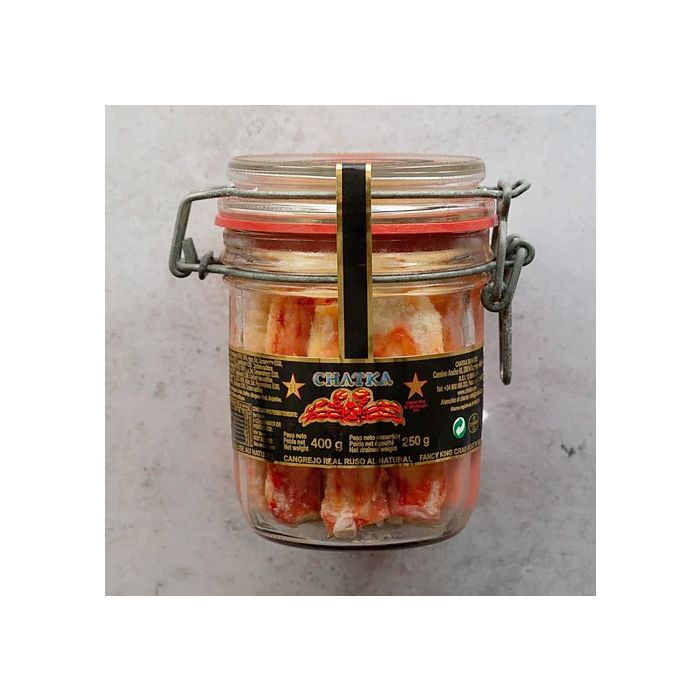 100% legs Russian Chatka King Crab in natural brine