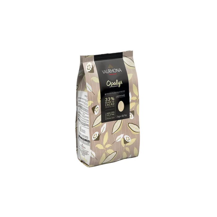 Valrhona white chocolate Opalys 33% - 3kg