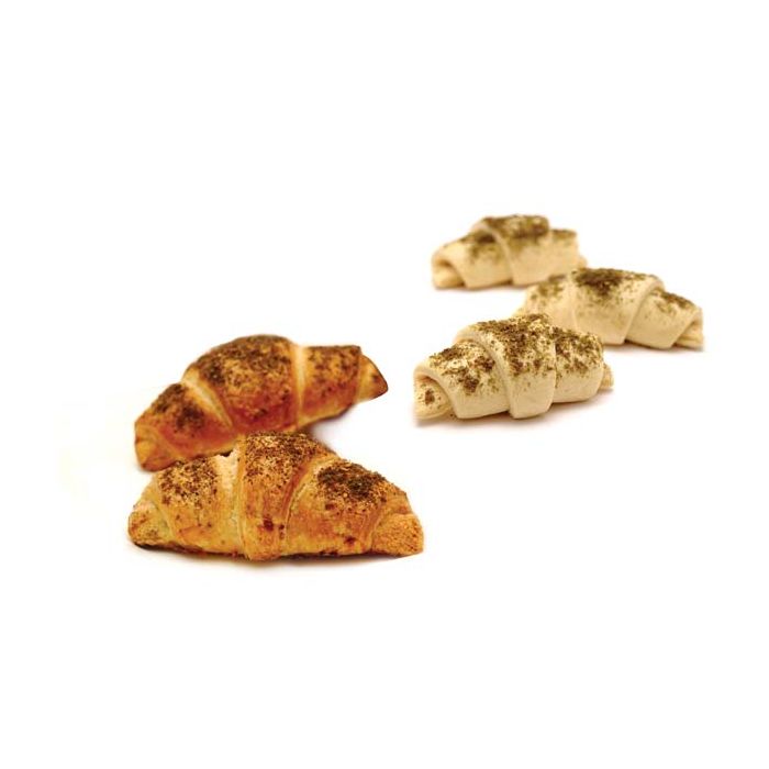 Pre-baked mini croissants Zaatar - 35g (frozen) - generic packing ...