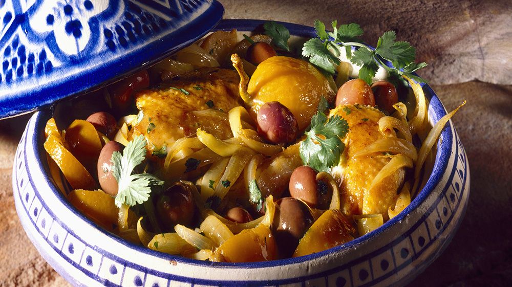 RAMADAN Chicken tajine with candied lemons and olives recipe - Secrets Room
