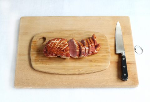 AUTUMN RECIPE Duck breast with caramelized mangoes and balsamic vinegar ...