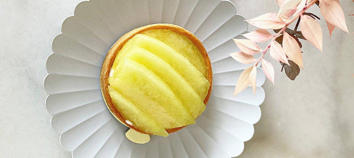 SUMMER Japanese melon tart